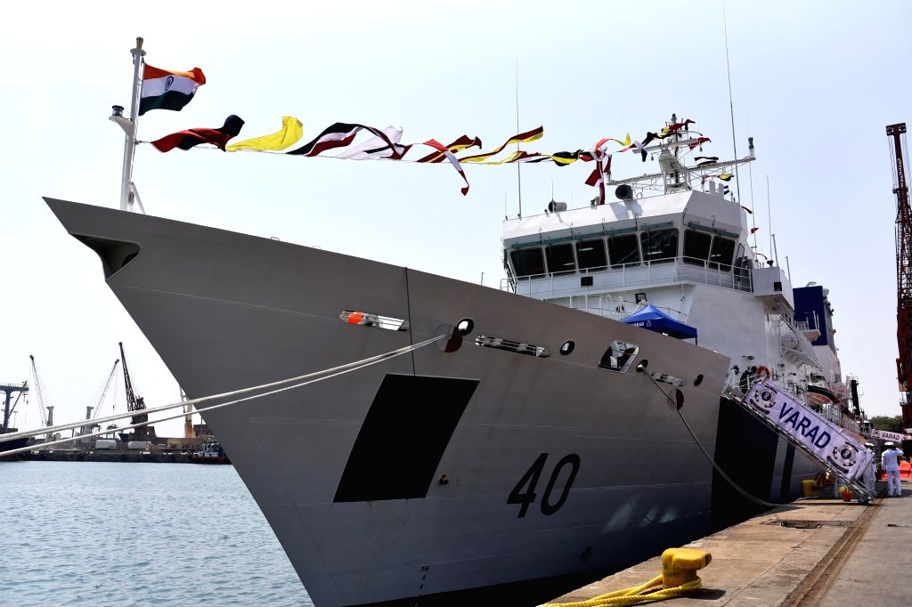 "ICGS Varad" commissioned as Indian Coast Guard's Offshore Patrol Vessel
