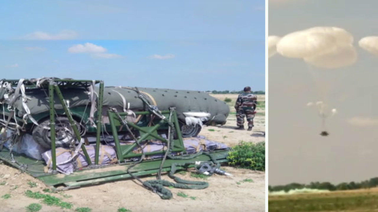 DRDO develops P7 Heavy Drop System for IL 76 aircraft