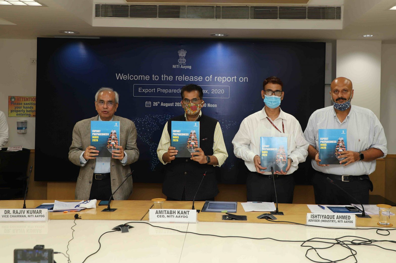 NITI Aayog releases report on Export Preparedness Index (EPI) 2020 NITI Aayog releases report on Export Preparedness Index (EPI) 2020