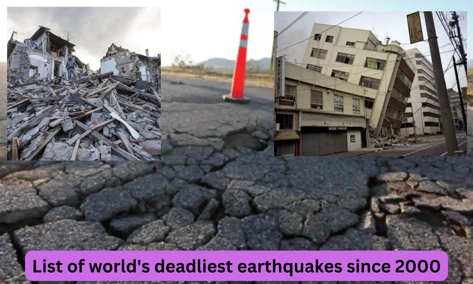 List of world's deadliest earthquakes since 2000