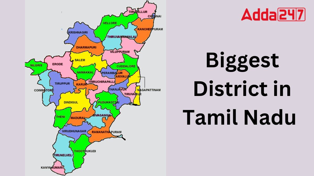 Which Is The Largest District Of Tamil Nadu Check The Districts Name List Which Is The Largest District Of Tamil Nadu Check The Districts Name List