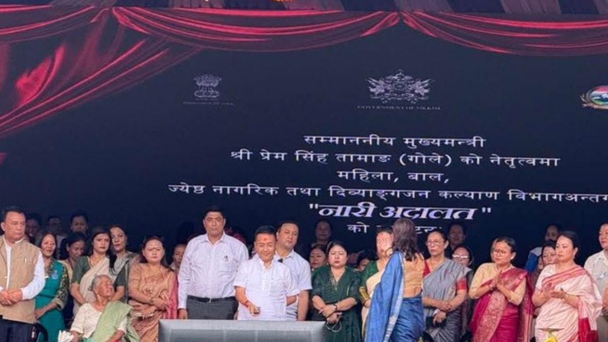 Sikkim CM Launches 'Nari Adalat' on 1st Amma Samman Diwas to Empower Women in Local Justice