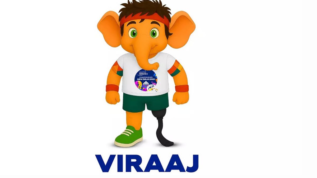 India Launches Logo and Mascot 'Viraaj' for 2025 World Para Athletics Championships
