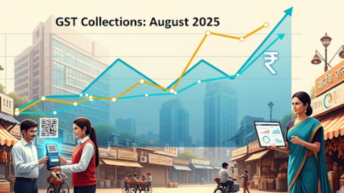 India's GST Collection Rises to ₹1.86 Trillion in August