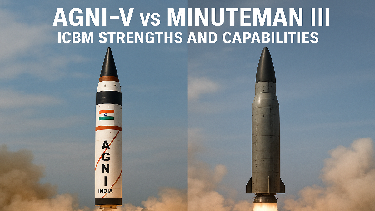 Agni-V vs Minuteman III: ICBM Strengths and Capabilities
