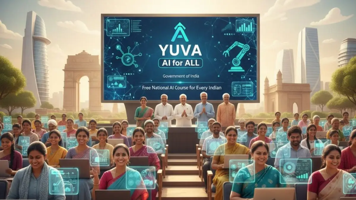 'YUVA AI for ALL': Government Launches Free National AI Course for Every Indian